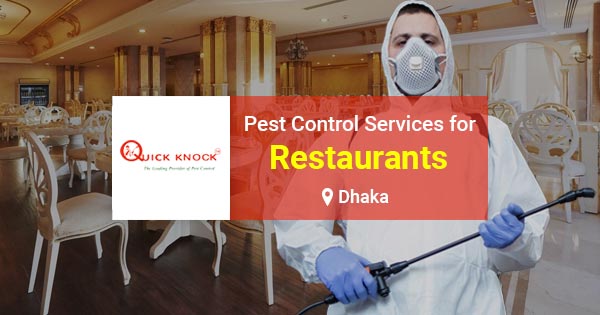 Pest control service for restaurant in Bangladesh